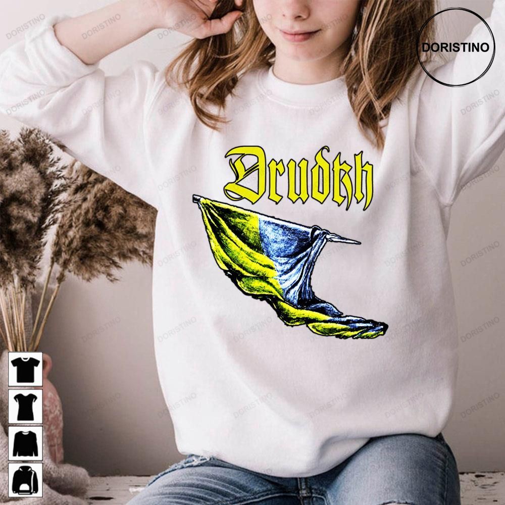 Ukraine Flag Drudkh Limited Edition T-shirts